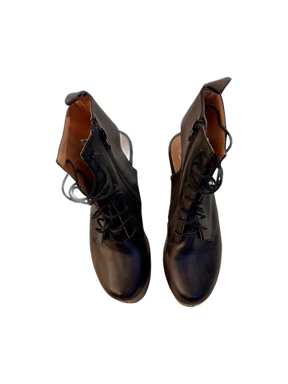 Jeffrey Campbell | Shoes | Jeffrey Campbell Black Soft Leather Lana ...